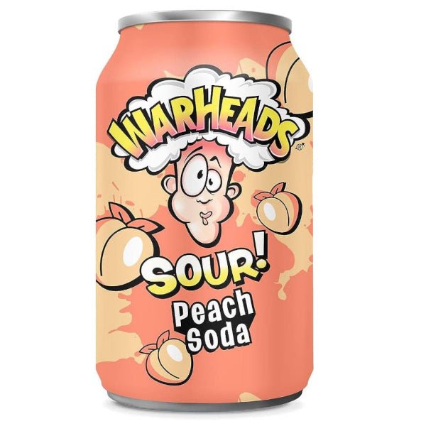 Warheads rūgštaus persiko skonio gėrimas 355ml - Go Mix